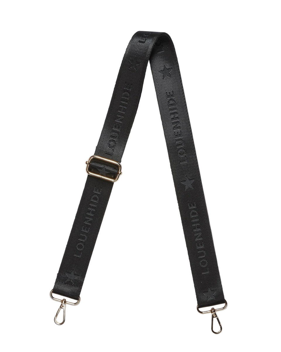 Louenhide Logo Bag Strap - Black – Embellishgifts