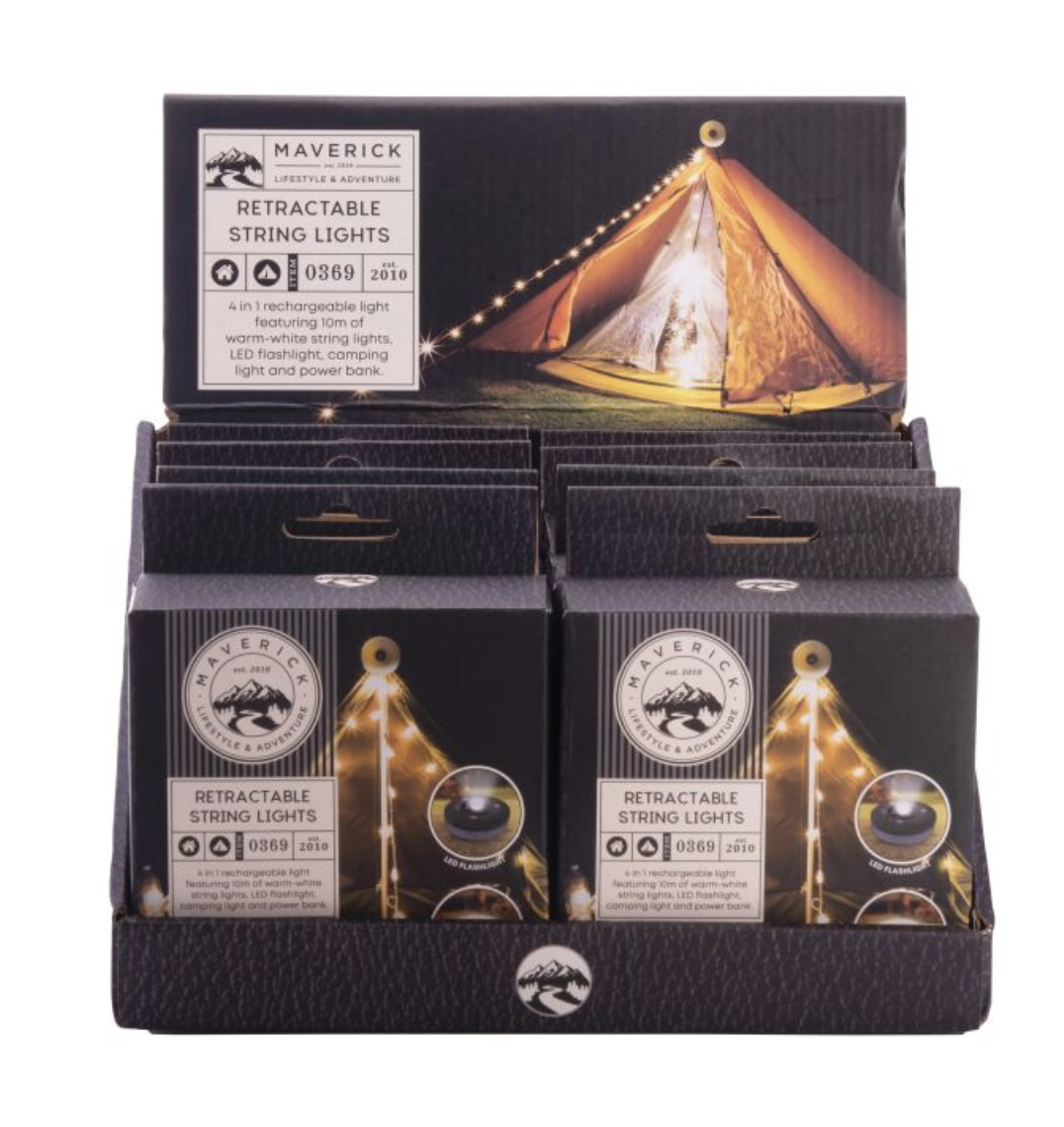 Retractable String Lights 10m – Embellishgifts