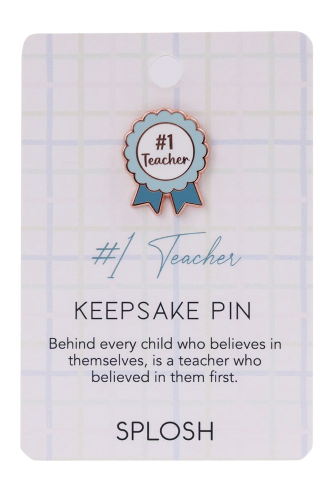 Teacher #1 Teacher Keepsake Pin – Embellishgifts