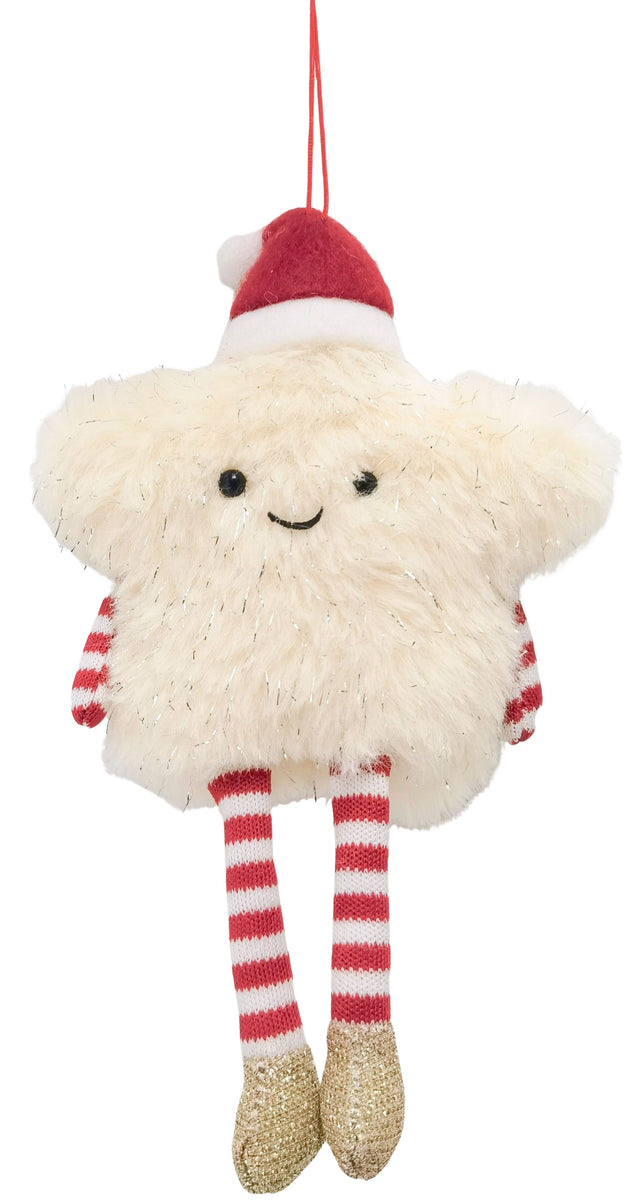 Christmas Ornament - Fluffy Star – Embellishgifts